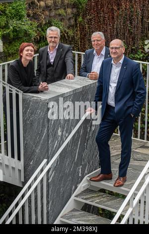 Argenta CEO Marc Lauwers and Argenta chairman of the board, Jan ...