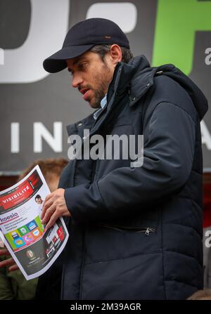 '777 Partners' Josh Wander pictured before a soccer match between ...