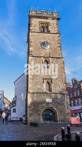 15th century St Albans Clocktower, Market Place, St.Albans ...