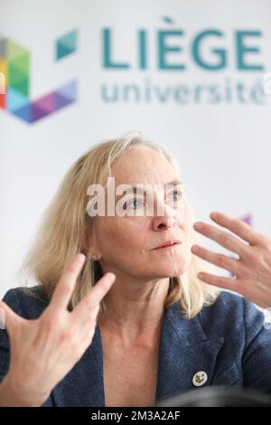 New ULiege rector Anne-Sophie Nyssen and Outgoing ULiege rector Pierre ...