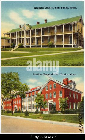 Hospital Annex, Fort Banks, Mass. Station Hospital, Fort Banks, Mass ...