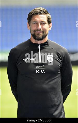 Genk's assistant coach Kevin Van Dessel poses for a portrait picture at ...