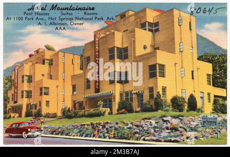 Hotel Mountainaire , Hotels, Tichnor Brothers Collection, postcards of ...