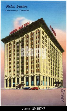 Hotel Patten, Chattanooga, Tennessee , Hotels, Tichnor Brothers ...