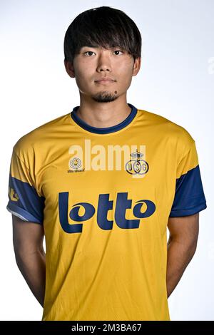 Union's Koki Machida poses for the photographer at the 2022-2023 ...
