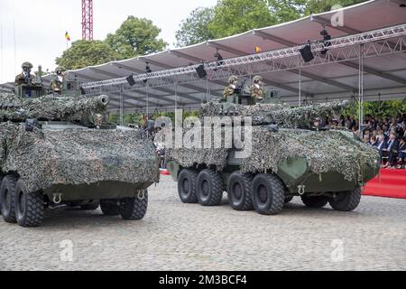 A Piranha vehicle 8X8 DF Direct Fire 90mm pictured during the military ...