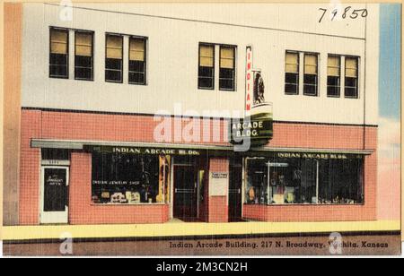 Indian Arcade Building, 217 N. Broadway, Wichita, Kansas , Commercial ...