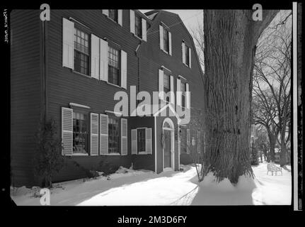 Ipswich, Mass., Hurd House, snow , Architecture, Dwellings, Snow ...
