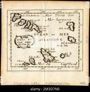 Isles du Cap-Verd , Cape Verde, Maps, Early works to 1800 Norman B ...