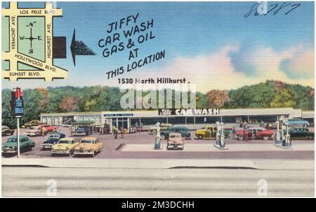 Jiffy Car Wash, Gas & Oil at this location, 1530 North Hillhurst ...