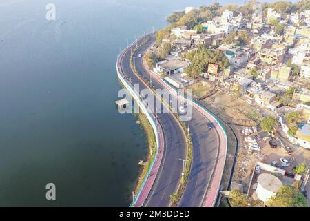 Aerial View of the VIP Road Located at Bhopal India Stock Photo - Alamy