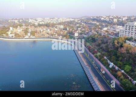 Aerial View of the VIP Road Located at Bhopal India Stock Photo - Alamy