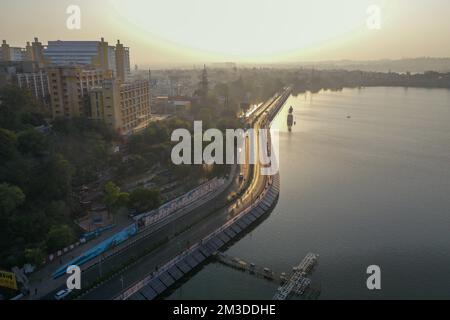 Aerial View of the VIP Road Located at Bhopal India Stock Photo - Alamy
