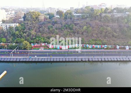 Aerial View of the VIP Road Located at Bhopal India Stock Photo - Alamy