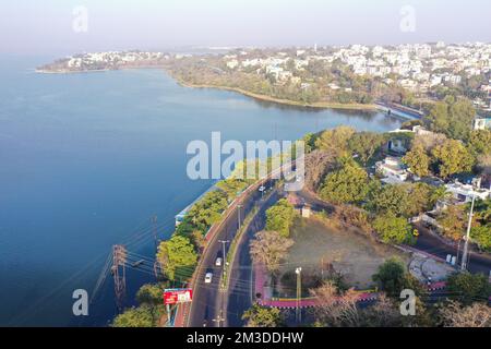 Aerial View of the VIP Road Located at Bhopal India Stock Photo - Alamy
