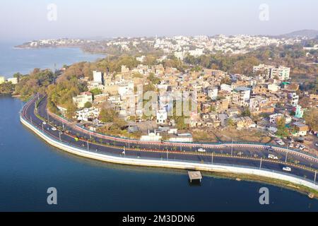 Aerial View of the VIP Road Located at Bhopal India Stock Photo - Alamy