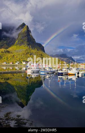 Taken @Reine, Norway Kirkeveien, Marken V, Reine, Moskenes, Nordland ...