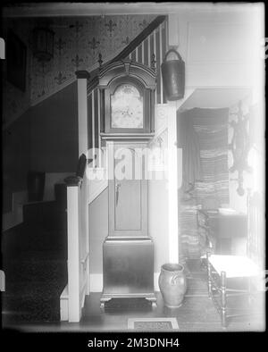 Kingston, Rhode Island, interior detail, mantel, west parlor, Wilkins ...