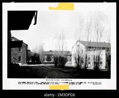 Laboratory buildings area , Armories, Laboratories, Watertown Arsenal ...