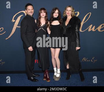 Scott Cooper, Jocelyne Cooper and Ava Cooper arriving to AFI Fest 2025 ...