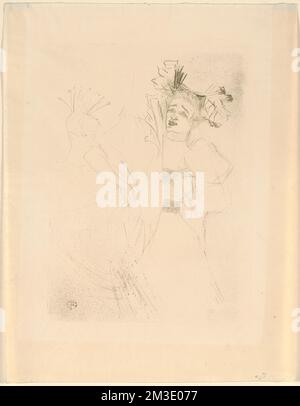 Henri de Toulouse-Lautrec’s drawing features a woman, the 'Amazone', on ...