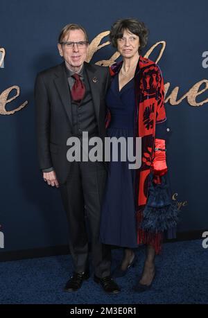 (L-R) Timothy Spall and Shane Spall at THE PALE BLUE EYE Los Angeles ...