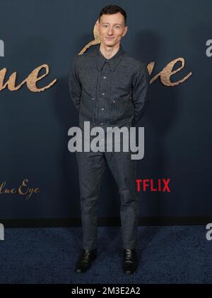 Steven Maier arrives at THE PALE BLUE EYE Los Angeles Premiere held at ...