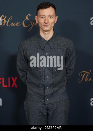 Steven Maier arrives at THE PALE BLUE EYE Los Angeles Premiere held at ...