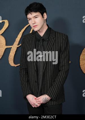 Goody Grace arrives at THE PALE BLUE EYE Los Angeles Premiere held at ...