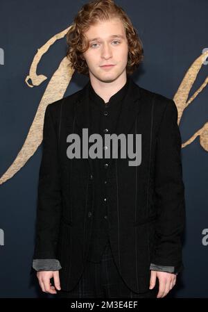 Fred Hechinger, at "The Pale Blue Eye" Los Angeles Premiere at The DGA ...
