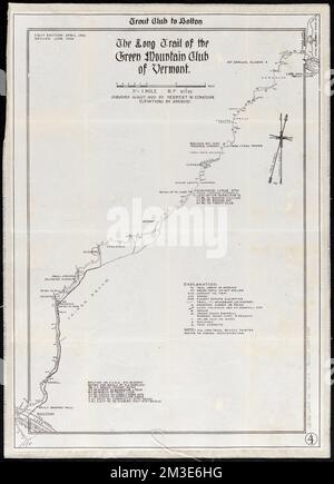 The Long Trail of the Green Mountain Club : Monroe Skyline Section ...