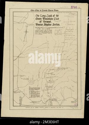 The Long Trail of the Green Mountain Club : Monroe Skyline Section ...