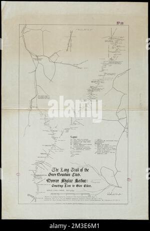 The Long Trail of the Green Mountain Club : Monroe Skyline Section ...