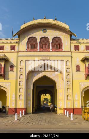Tripolia Gate in Jaipur, India Stock Photo - Alamy
