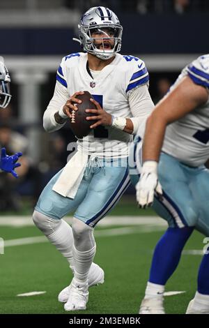 Dallas Cowboys quarterback Dak Prescott (4) celebrates in an NFL ...