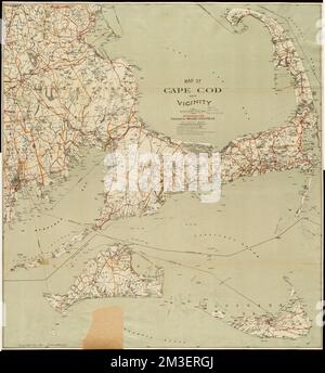 A map of Cape Cod , Cape Cod Mass., Maps Norman B. Leventhal Map Center ...