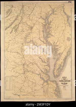 The state of Maryland, from the best authorities , Maryland, Maps ...