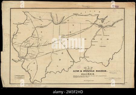 Railroad map of Illinois , Railroads, Illinois, Maps, Illinois, Maps ...
