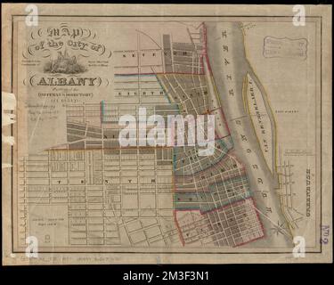 Map of the city of Albany , Albany N.Y., Maps, Albany N.Y ...