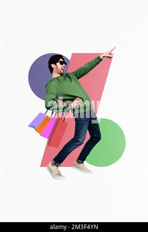 Photo sketch graphics artwork picture of scared unhappy guy running ...