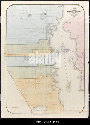 Map of New Bedford , New Bedford Mass., Maps Norman B. Leventhal Map ...