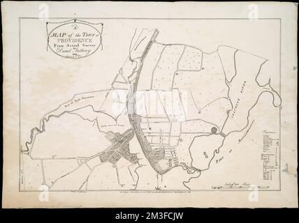 A map of the city of Providence : from actual survey , Providence R.I ...