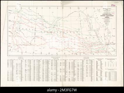Map of Manitoba , Railroads, Manitoba, Maps, Manitoba, Maps Norman B ...