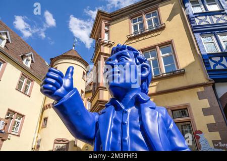 Skulptur Wertheim Optimist von Ottmar Hörl, Grafschaftsmuseum ...