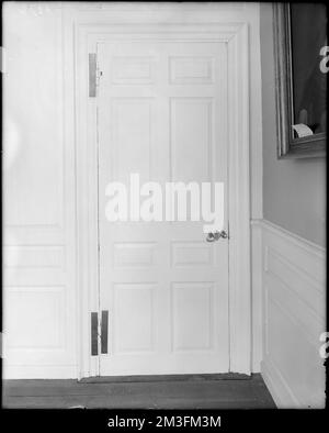 Marblehead, 169 Washington Street, interior, Saint Jeremiah Lee mansion ...