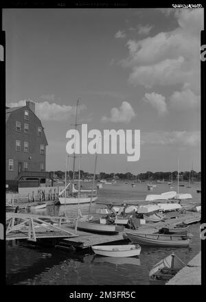 Marblehead, docks , Architecture, Piers & wharves, Boats. Samuel ...