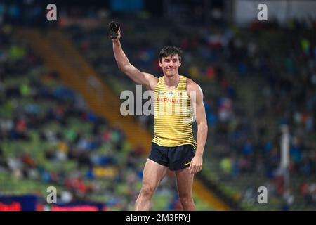 Oleg Zernikel (Germany). Pole Vault Men. European Championships Munich ...