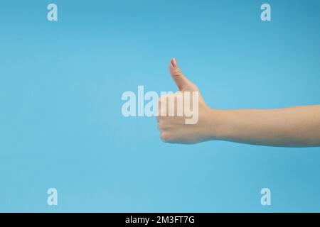 woman hand making various signs Stock Photo - Alamy