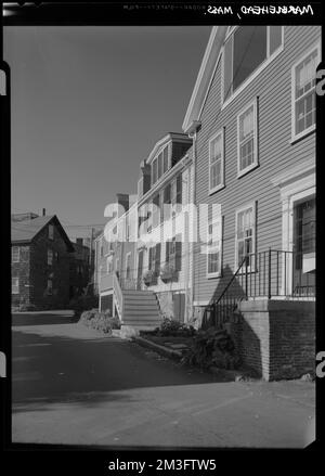 Marblehead, Mass.: Lee Street , Architecture, Dwellings, Gardens ...