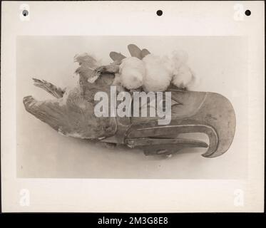 Masque, Peabody Museum , Wood carvings, Masks. The Massachusetts WPA ...